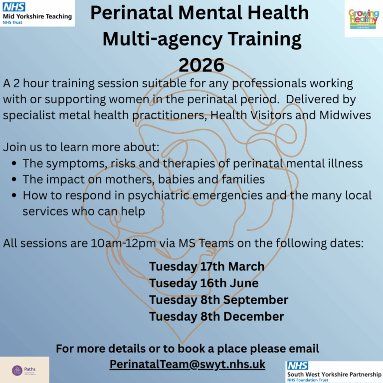 Perinatal Mental Multi-Agency Training - HDFT - Wakefield Safeguarding ...